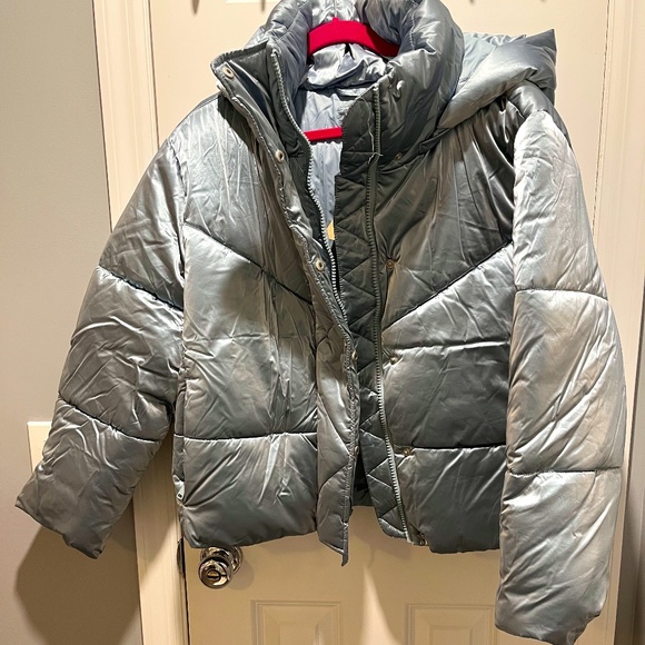 GAP | Jackets & Coats | Nwt Gap Big Puff Cropped Jacket Large | Poshmark